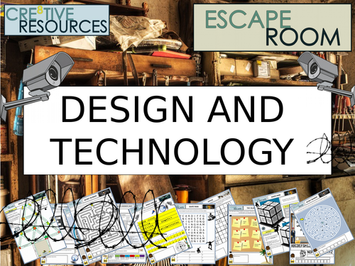 D&T Design Technology Escape Room | Teaching Resources