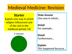 Medieval Medicine - Edexcel GCSE History - Medicine in Britain ...