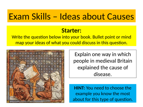 Medieval Medicine - Edexcel GCSE History - Medicine in Britain ...