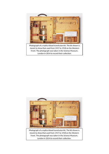 Medicine on the Western Front - Historical Environment - Edexcel GCSE ...