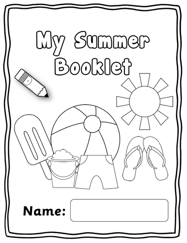 All about my summer activity book - Reception / Year 1 | Teaching Resources