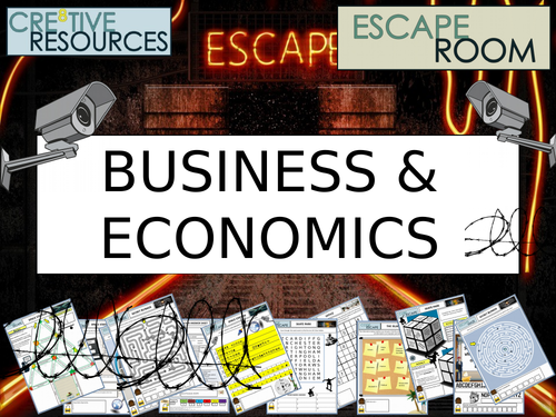 A Level Economics and Business Escape Room | Teaching Resources