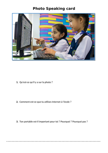 Internet et les réseaux sociaux | Teaching Resources