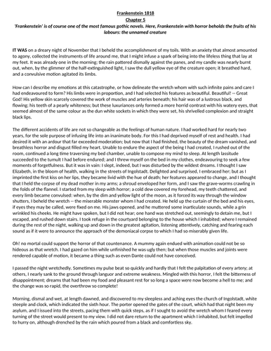 Gothic creative writing | Teaching Resources