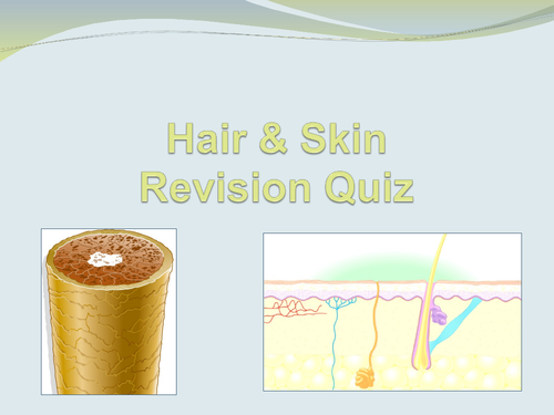 Hair, skin and hair growth quiz | Teaching Resources