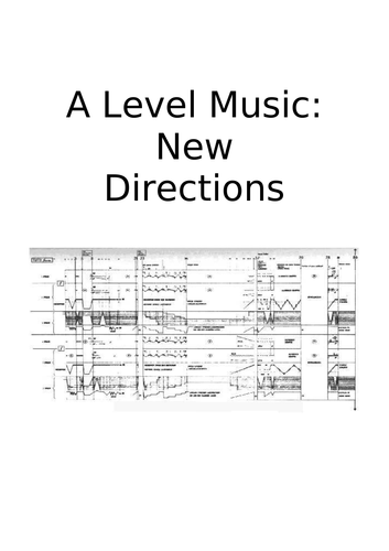 New Directions: Wider Listening Pack | Teaching Resources