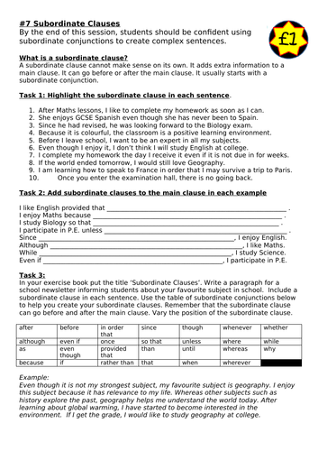 Home learning worksheets on punctuation and grammar | Teaching Resources