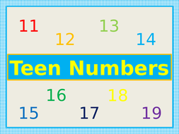 Teen Numbers - Complete Lesson | Teaching Resources