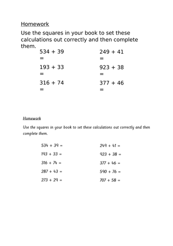 Year 3 addition and subtraction arithmetic and problem solving 8 ...