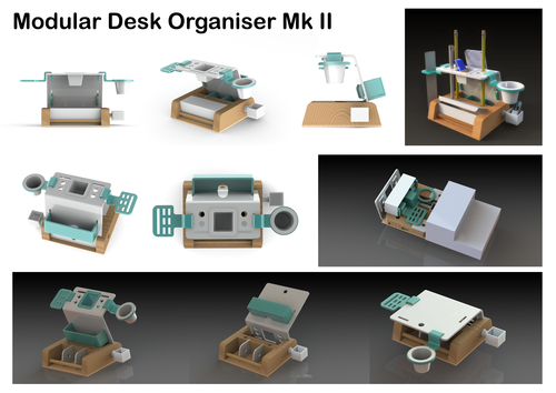 KS3 Desk Organiser additional Pages (for use with the Design Booklet ...