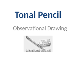 GCSE Art - AO1 Observational Drawing & Tonal Pencil | Teaching Resources