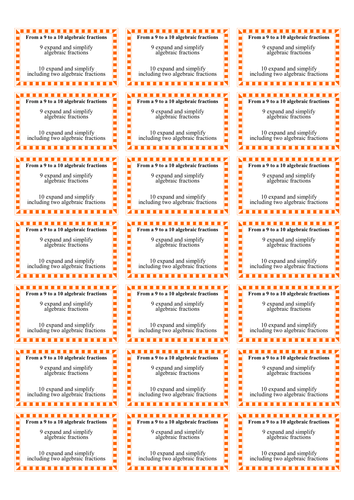 Algebra Resources Set 1 | Teaching Resources