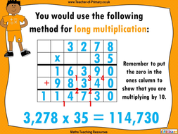 The Four Operations - Year 6 | Teaching Resources