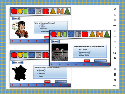 Science and General Knowledge Quiz 2 KS3 - Back to School/End of Year ...