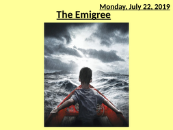 The Emigree Grade 9 annotations | Teaching Resources