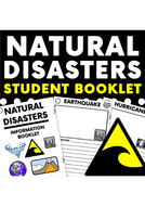 Natural Disasters Student Booklet | Teaching Resources