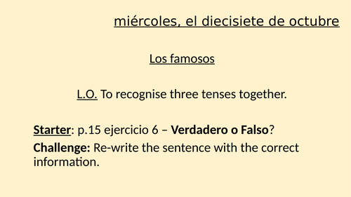 Viva 3 Rojo Module 1 Spanish Year 9 | Teaching Resources