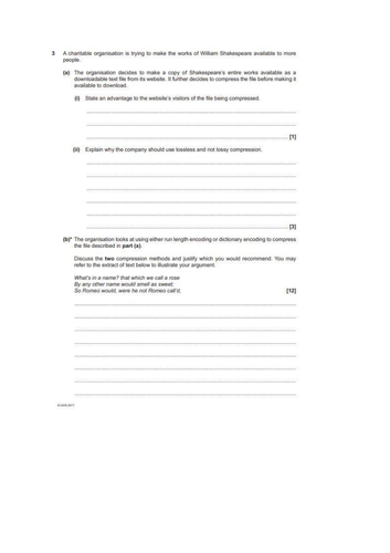 OCR A Level Computer Science Past Paper Questions (and Mark Schemes) by ...