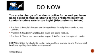 Crime In London Choropleth Mapping Teaching Resources