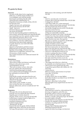 Paradise Lost (books 9 and 10) - quotes by theme | Teaching Resources