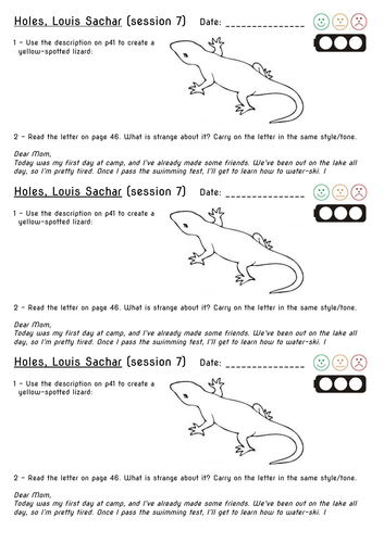 Holes, Louis Sachar - Full Novel Study/Whole class reading planning ...