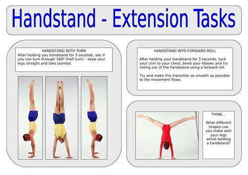 Gymnastics Handstand Forward Roll