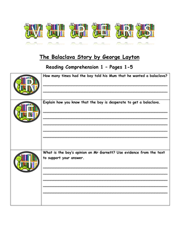 Y5/6 VIPERS - The Balaclava Story | Teaching Resources