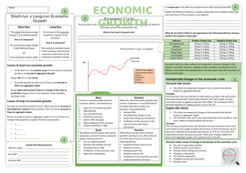AQA Economics AS Macroeconomics revision mats | Teaching Resources