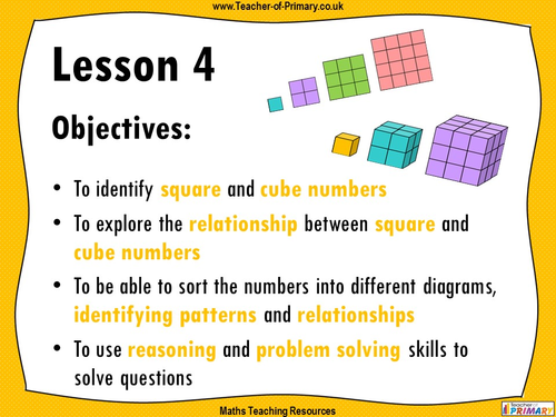 Factors, Multiples, Primes, Squares and Cubes - Year 6 | Teaching Resources