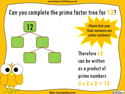 Factors, Multiples, Primes, Squares and Cubes - Year 6 | Teaching Resources