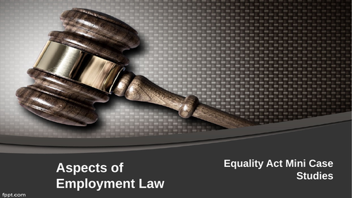 Equality Act: Nine Protected Characteristics Case Studies | Teaching ... Equality Act: Nine Protected Characteristics Case Studies | Teaching ...