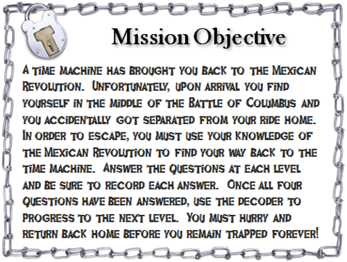 Mexican Revolution Activity: Social Studies Escape Room History ...