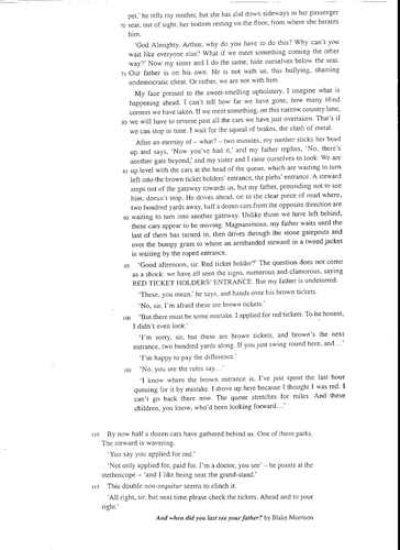 Lesson on descriptive/ narrative writing | Teaching Resources