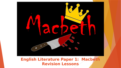 AQA English Literature Macbeth Revision Activities 2 | Teaching Resources
