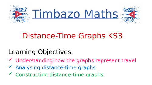 Distance-Time Graphs KS3 | Teaching Resources