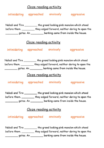 Journey to Jo'burg whole text planning and resources for upper KS2 (6 ...