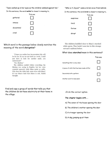 Journey to Jo'burg whole text planning and resources for upper KS2 (6 ...