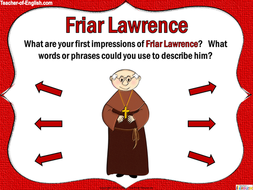 Romeo and Juliet - Friar Lawrence | Teaching Resources