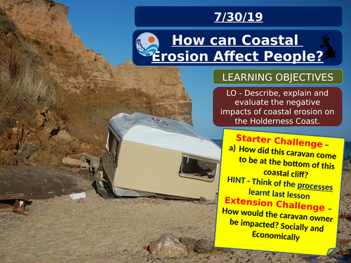 Impacts of Coastal Erosion | Teaching Resources