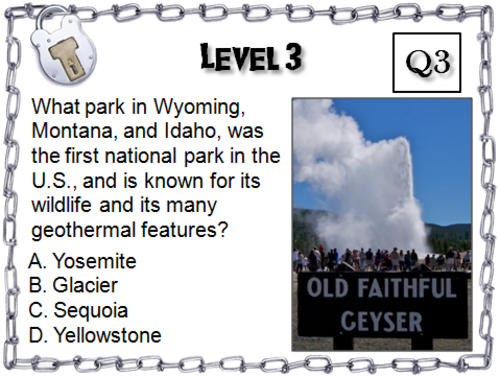 Famous Landmarks of the United States: Escape Room Geography | Teaching ...