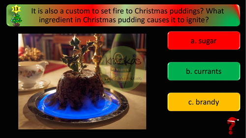 Science Christmas Quiz | Teaching Resources