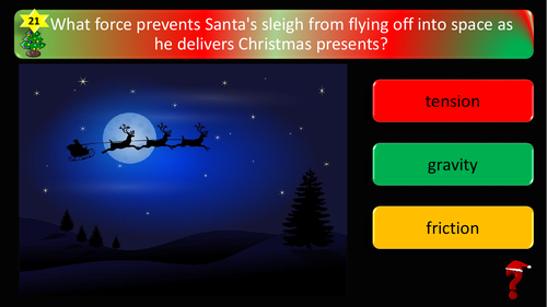 Science Christmas Quiz | Teaching Resources