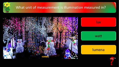 Science Christmas Quiz | Teaching Resources