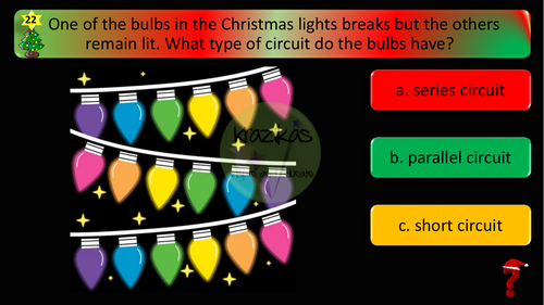 Science Christmas Quiz | Teaching Resources