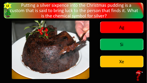 Science Christmas Quiz | Teaching Resources