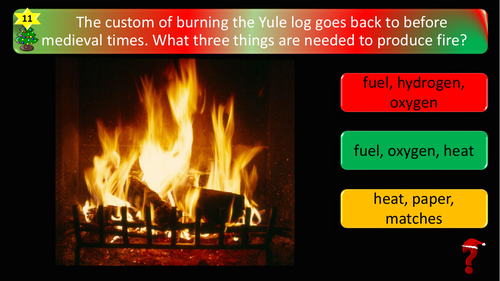 Science Christmas Quiz | Teaching Resources