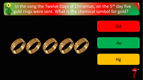 Science Christmas Quiz | Teaching Resources