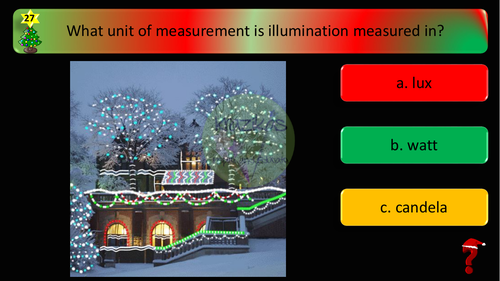 Science Christmas Quiz | Teaching Resources