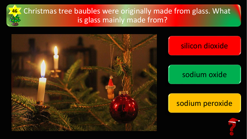Science Christmas Quiz | Teaching Resources
