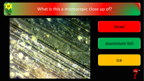 Science Christmas Quiz | Teaching Resources